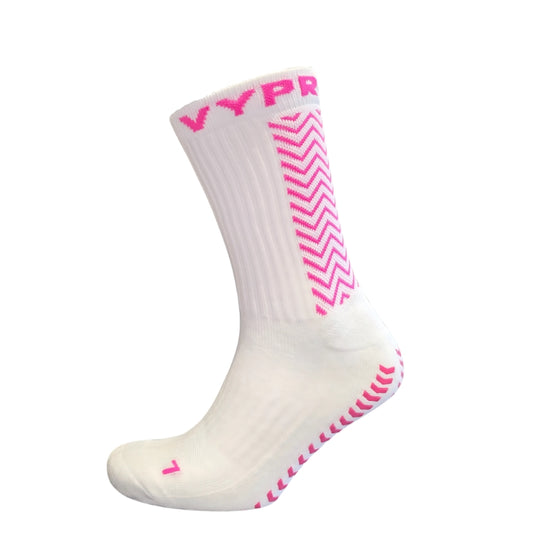 Limited Edition - 'Neon Pink' - VYPR VENM 2.0+ Performance Grip Sock ...